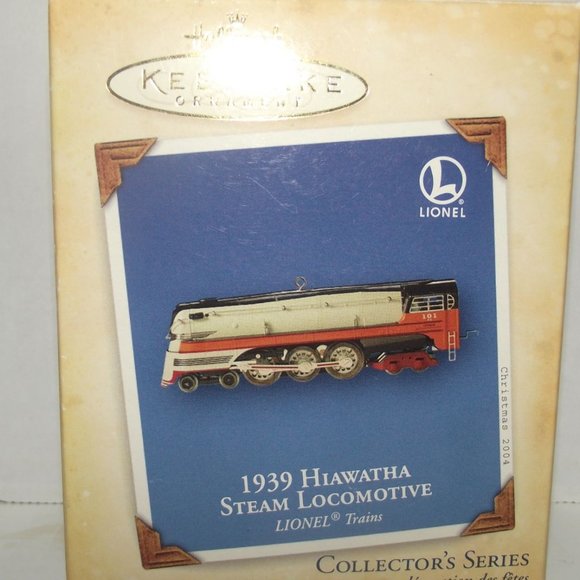 Hallmark | Holiday | Hallmark 204 Keepsake Ornaments 939 Hiawatha Steam ...